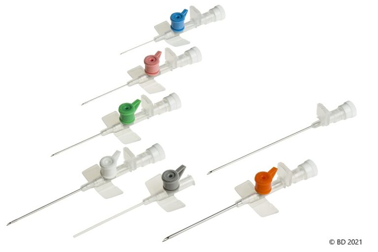 BD Venflon Venenverweilkatheter mit Zuspritzventil 20 G rosa (1 Pkg.=50 ...